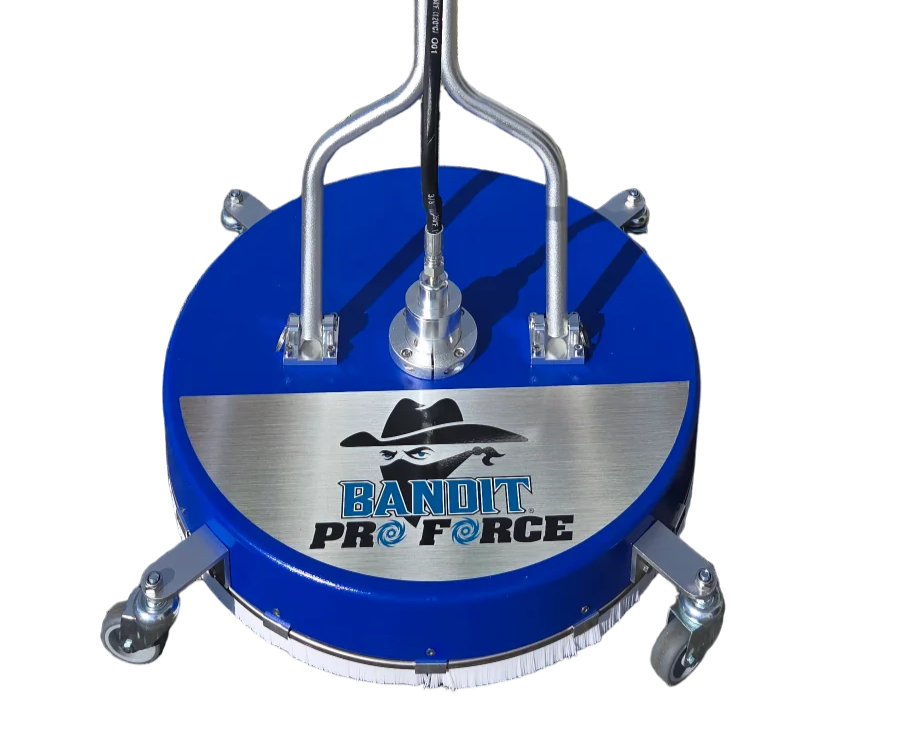 24" Bandit Pro Force w/ Casters – Niagara Exterior Cleaning Supply Store