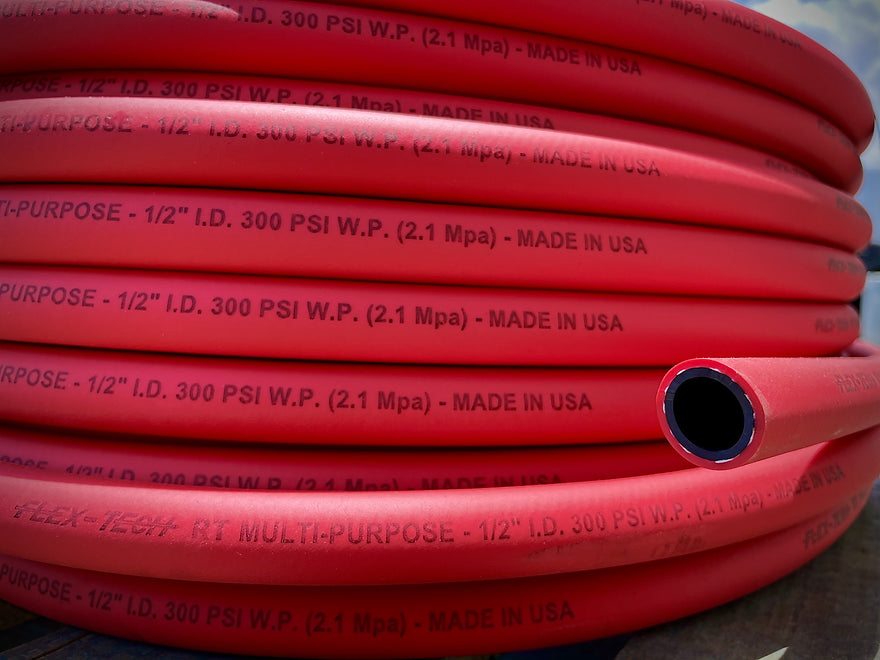 1/2in 200ft Red Hydrauli-Flex Tech Hose Soft Wash Hose – Niagara ...